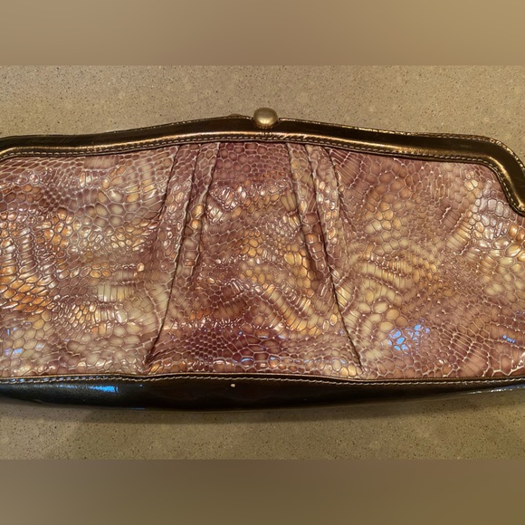 Brahmin | Bags | Brahmin Iridescent Clutch | Poshmark